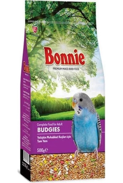 Bonnie Muhabbet Kuşu Yemi 500 Gr.