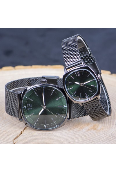 Spectrum Çift Saatler Sevgili Saatleri Erkek Kadın Hasır Kol Saati ST-303778 Spectrum Çift Saatler Sevgili Saatleri Erkek Kadın Hasır Kol Saati ST-303778