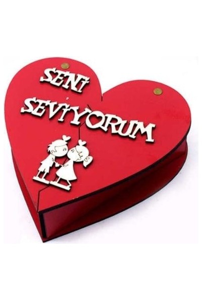 Kevser Hediyelik Kalpli Kutu