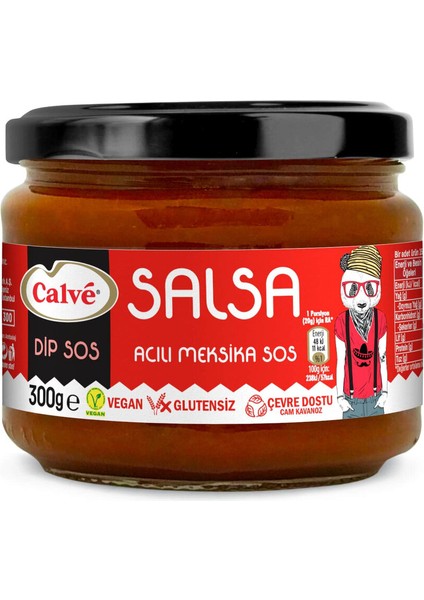 Calve Salsa Acılı Meksika Dip Sos 300 gr Fiyatı