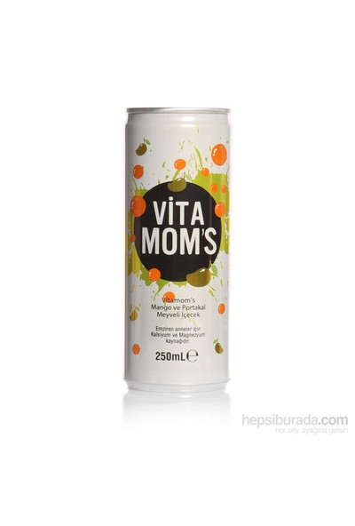 Vitamoms Portakal-Mango 250Ml