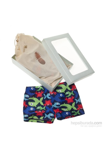 ANANASKID Beach Shark Erkek Çocuk Şort Mayo ANANASKID Beach Shark Erkek Çocuk Şort Mayo