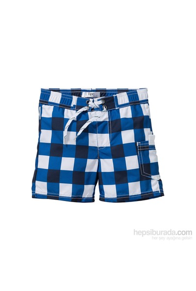 bonprix Collection Mavi Erkek Çocuk Deniz Şortu 34-54 Beden