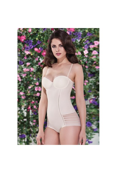 Ten 501112086 Kadın Toparlayıcı İnceltici Sütyenli Badi Korse