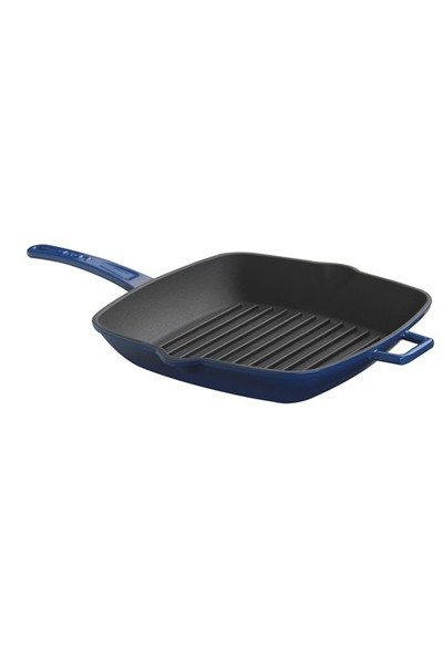 Lava Izgara Tava 26X26 Cm. Metal Saplı Mavi Lava Izgara Tava 26X26 Cm. Metal Saplı Mavi