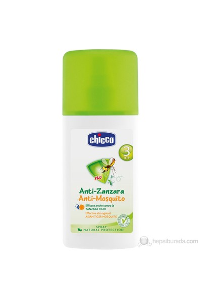 Chicco Zanza Sivrisinek Kovucu Sprey (100 ml.)