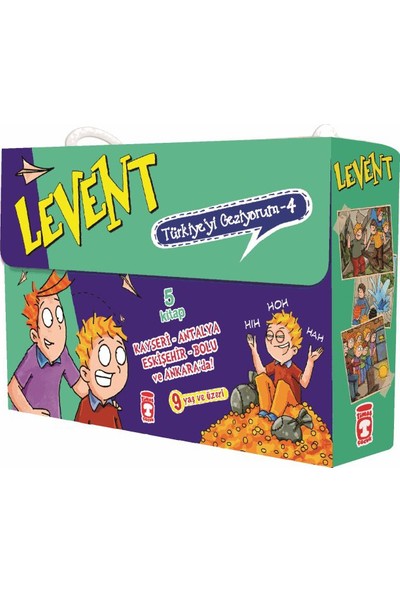 Levent Türkiyeyi Geziyorum 4 (Set) - Mustafa Orakçı