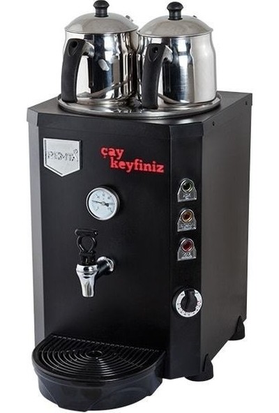 Remta Çay Ocağı Kazanı Makinesi 23 Lt 2 Demlik Elektrikli Siyah Remta Çay Ocağı Kazanı Makinesi 23 Lt 2 Demlik Elektrikli Siyah