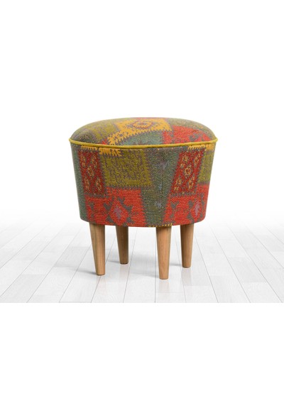 Lorence Home Rug Puf - Yeşil Lorence Home Rug Puf - Yeşil