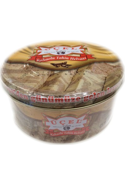 Üçel Kakaolu Tahin Helva 830 gr - Teneke Üçel Kakaolu Tahin Helva 830 gr - Teneke
