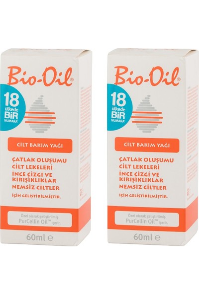 Bio-Oil Cilt Bakım Yağı 2X60Ml