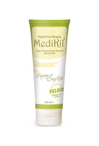 Medikil Peloid Yüz Terapisi Maske 250Ml Bentonit Kil