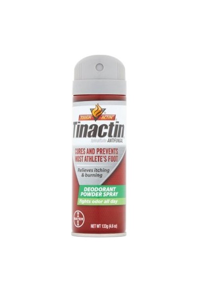 Tinactin Antifungal Powder Spray Ayak Spreyi 133 GR Tinactin Antifungal Powder Spray Ayak Spreyi 133 GR