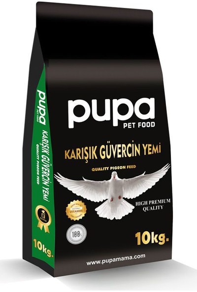 Pupa Karışık Güvercin Yemi 10Kg Pupa Karışık Güvercin Yemi 10Kg