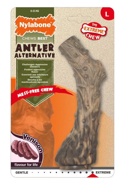 Nylabone Extreme Chew Antler - Venison Flavour Nylabone Extreme Chew Antler - Venison Flavour