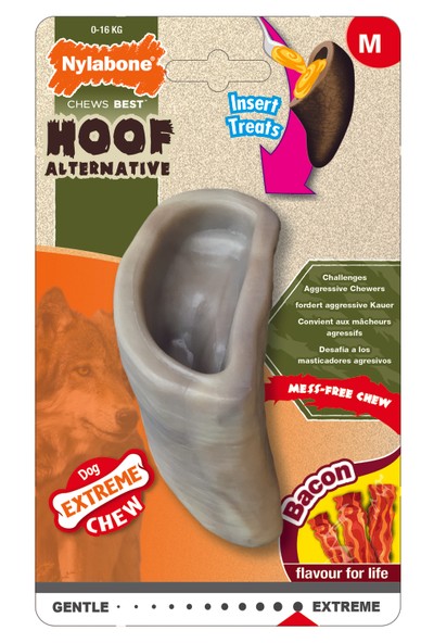 Nylabone Extreme Chew Hoof - Bacon Flavour Nylabone Extreme Chew Hoof - Bacon Flavour