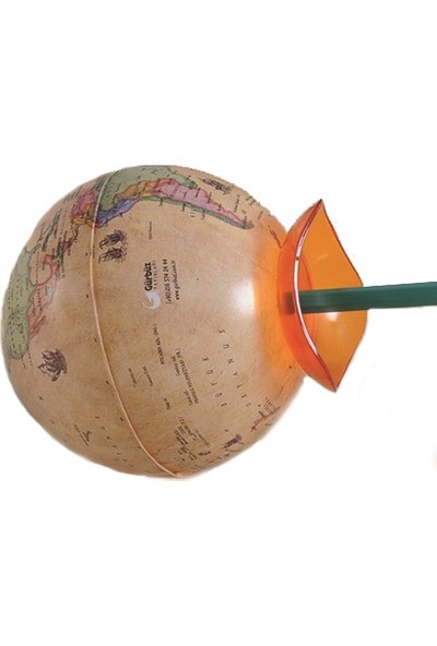 Gürbüz Kalemtraş Antik Küre 10cm