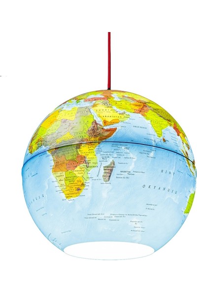 Gürbüz Dünya Küre Sarkıt Avize Lamba Gürbüz Dünya Küre Sarkıt Avize Lamba