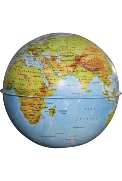 Gürbüz Dünya Kumbara Küre 10cm-Fiziki