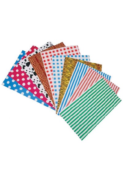 Lino Fotokarton Desenli 10 Desen (25 X 35 Cm)