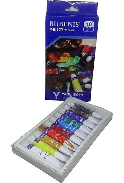 Rubenis 10 Renk 12 Ml Tüp Yağlı Boya