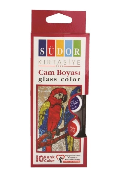 Südor Cam Boya Su Bazlı Set 10X15 Ml