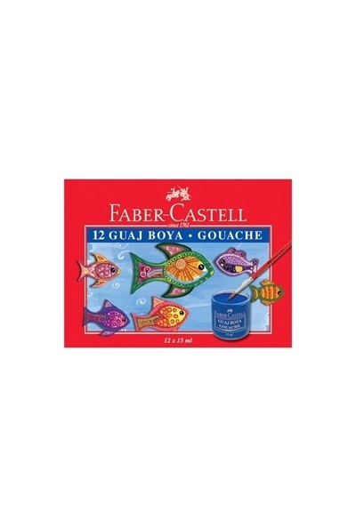 Faber-Castell 12 Guaj Boya