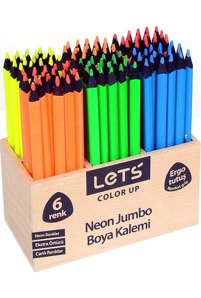Lets Neon Boya Kalemi Koyu Turuncu Lets Neon Boya Kalemi Koyu Turuncu