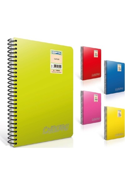 Gıpta Chromo A4 60 Yaprak Çizgisiz Sp Plastik Kapak Defter Gıpta Chromo A4 60 Yaprak Çizgisiz Sp Plastik Kapak Defter