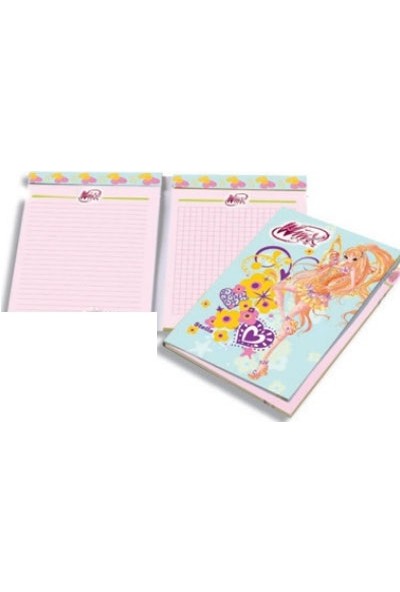 Gıpta Winx A7 Çift Taralı Ödev Defteri