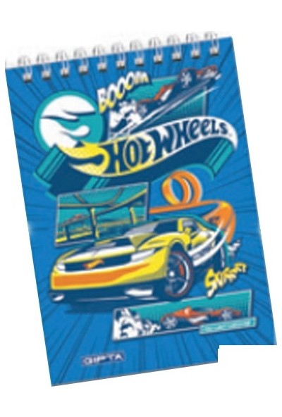 Gıpta Hot Whells A7 Spiralli Çizgili Ödev Defteri