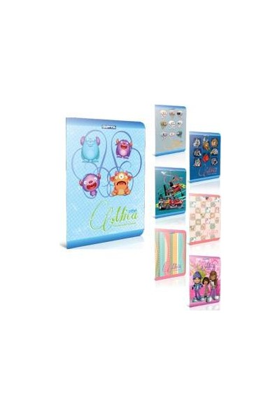 Gıpta Mıca A4 - 60 Yaprak Çizgili Plastik Kapak Defter