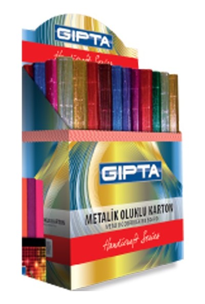 Gıpta Metalik Oluklu Karton 50 X 70 Cm