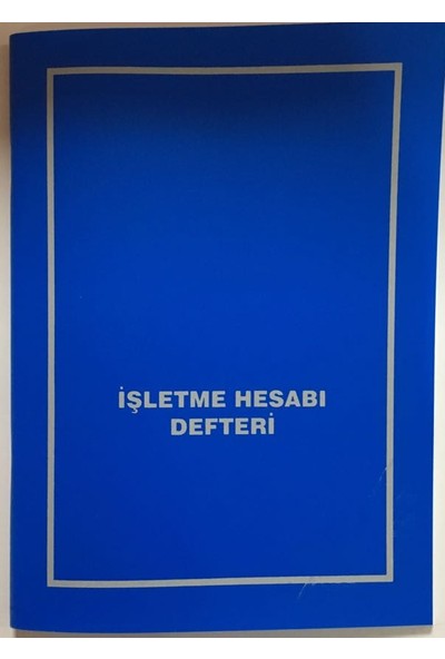 Gülpaş İşletme Hesabı Defteri 48 Yaprak Plastik Kapak Gülpaş İşletme Hesabı Defteri 48 Yaprak Plastik Kapak