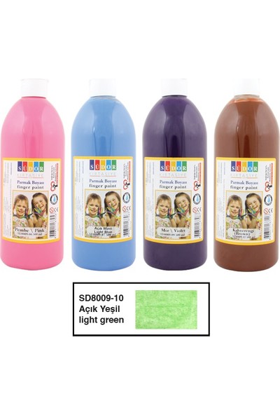 Südor Parmak Boyası Açık Yeşil 500 Ml