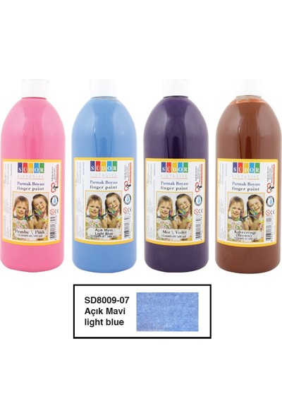 Südor Parmak Boyası Açık Mavi 500 Ml