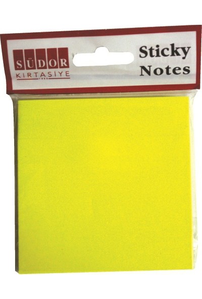 Südor 76 X 76 Fosforlu Postit 100 Yaprak - Yapışkanlı Kağıt Südor 76 X 76 Fosforlu Postit 100 Yaprak - Yapışkanlı Kağıt