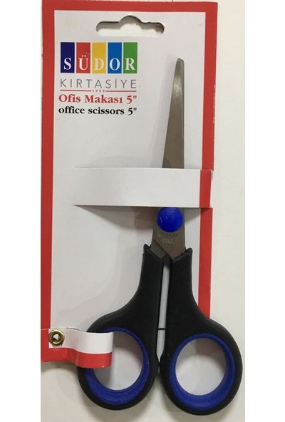 Südor Ofis Makası 5 İnch - Siyah-Mavi - Sm08 Südor Ofis Makası 5 İnch - Siyah-Mavi - Sm08