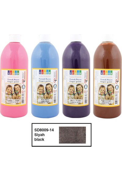 Südor Parmak Boyası Siyah 500 Ml - Sd8009/14