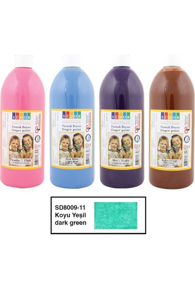 Südor Parmak Boyası Koyu Yeşil 500 Ml - Sd8009/11
