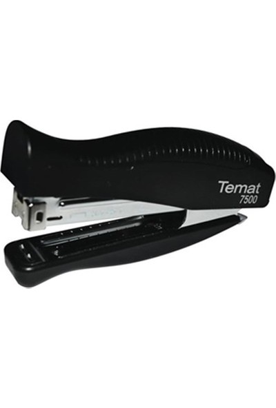 Temat 7500 No: 24/6 Siyah Zımba Makinesi - Siyah Temat 7500 No: 24/6 Siyah Zımba Makinesi - Siyah