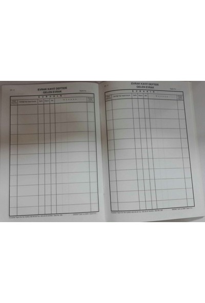 Kocaoluk Gelen Evrak Kayıt Defteri