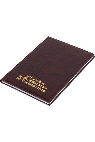 Gülpaş İş Sağlığı Ve İş Güvenliği Kurulu Tespit Ve Öneri Defteri Gülpaş İş Sağlığı Ve İş Güvenliği Kurulu Tespit Ve Öneri Defteri