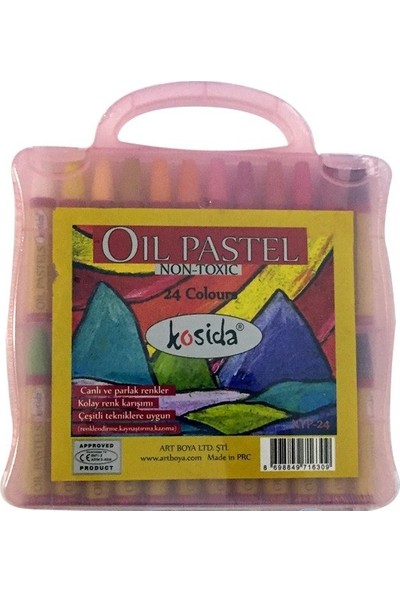 Kosida 24 Renk Oıl Pastel