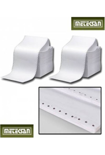 Meteksan 11 X 24 Tek Nüsha 60 Gr 1000 Li Bilgisayar Kağıdı Meteksan 11 X 24 Tek Nüsha 60 Gr 1000 Li Bilgisayar Kağıdı