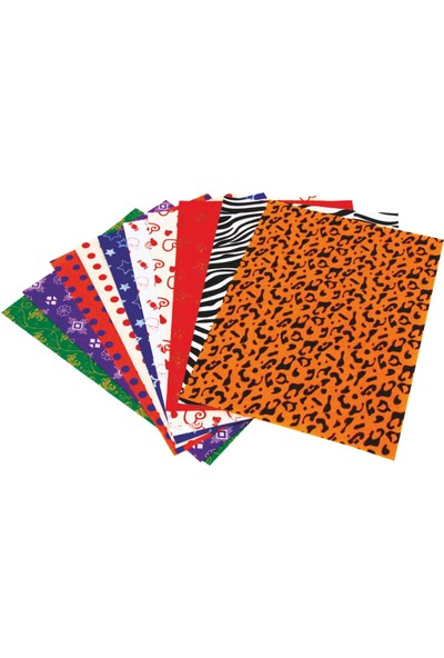 Lino Desenli Keçe 20 X 30 Cm - 10 Lu Paket