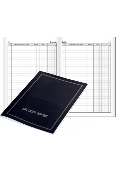 Gülpaş Envanter Defteri Plastik Kapak