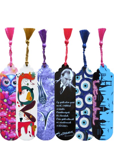 Rasyonel Sino Mıknatıslı Ve Püsküllü Kitap Ayracı Rasyonel Sino Mıknatıslı Ve Püsküllü Kitap Ayracı