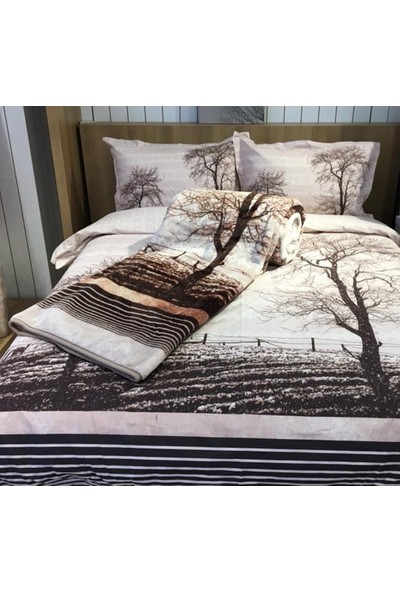 Özdilek Çift Kişilik Battaniye Wood