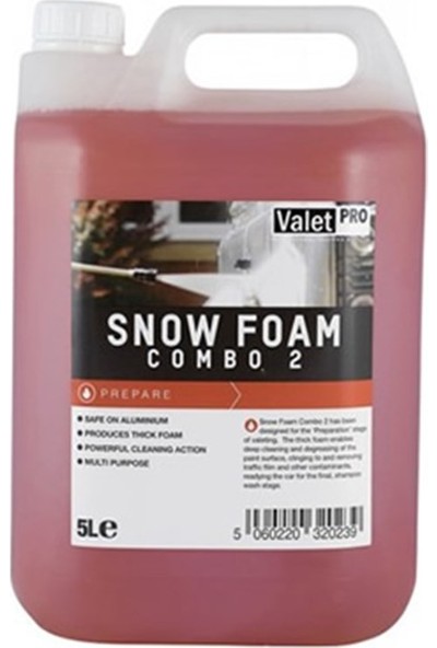 Valet Pro - Snow Foam Combo 2 Köpüklü Yıkama Şampuanı - 5 Litre Valet Pro - Snow Foam Combo 2 Köpüklü Yıkama Şampuanı - 5 Litre
